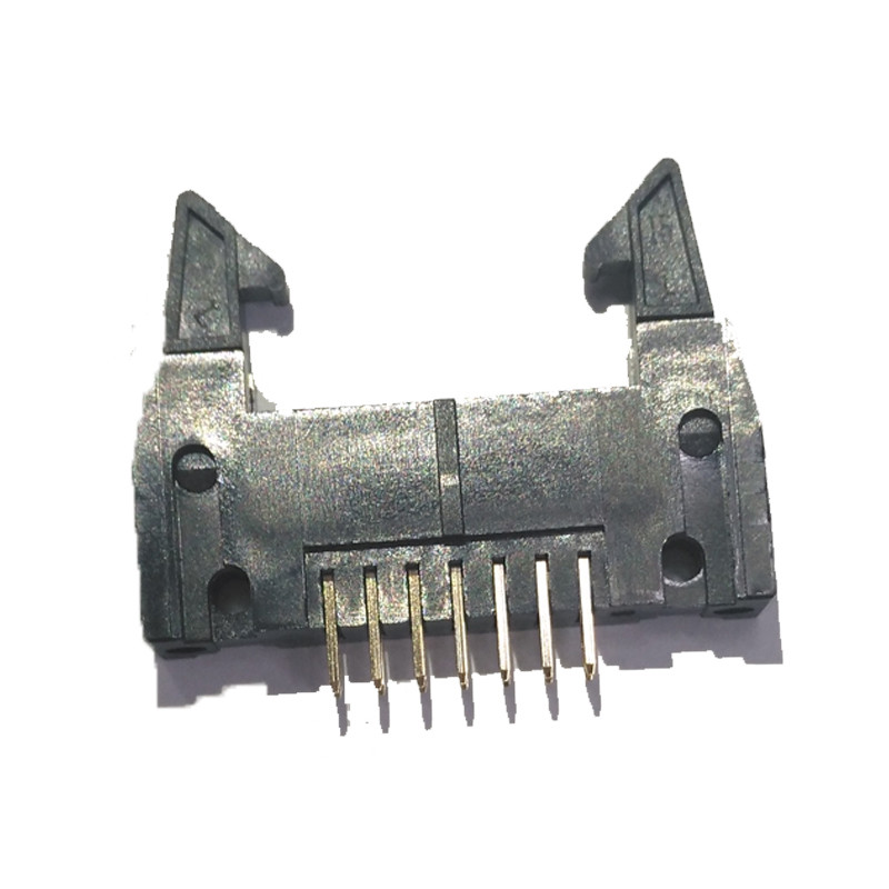 WCON Long Latch 2.54 Mm Pitch Pin Header, PBT Straight 14 Pin Header ...